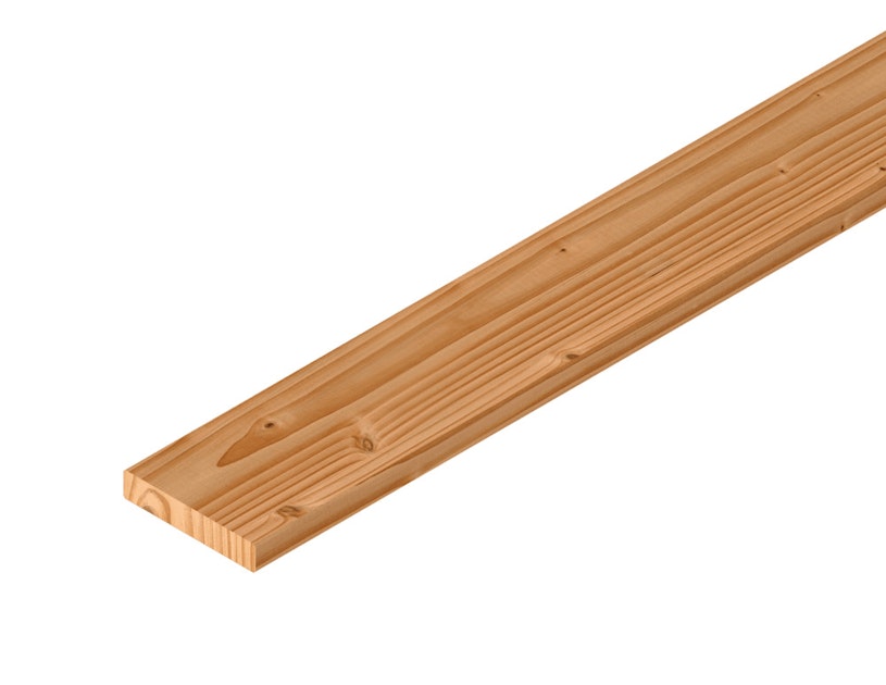 Handmuster OSMO Terrassendiele kana. Douglasie 27 x 143 mm gebürstet/glatt
