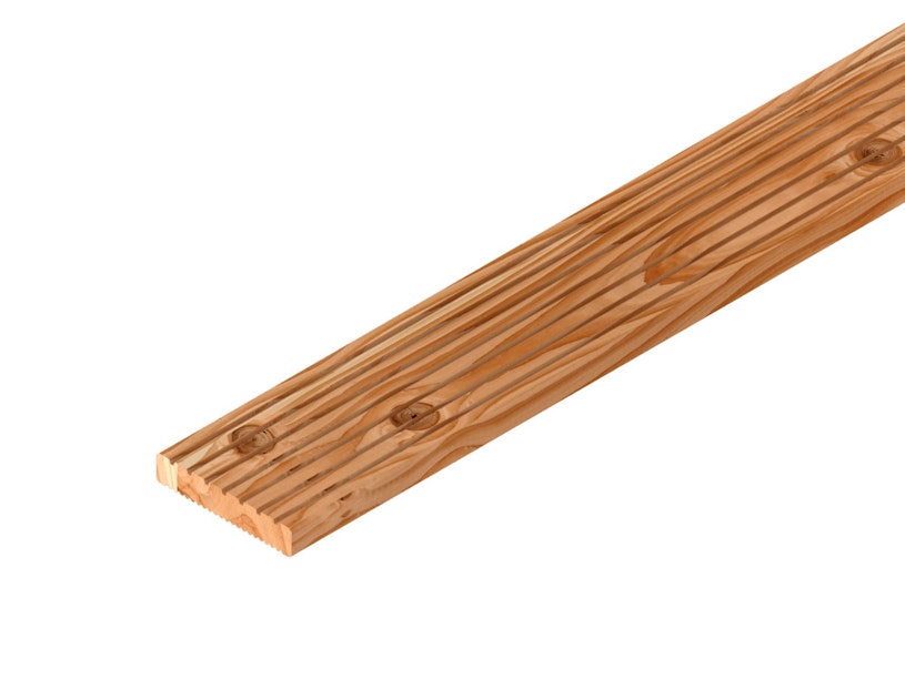 Handmuster OSMO Terrassendiele kana. Douglasie 27 x 143 mm genutet ...
