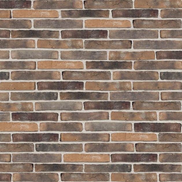 HANDMUSTER DE RYCK Eck- und Steinriemchen - Vintage Brick Khaki